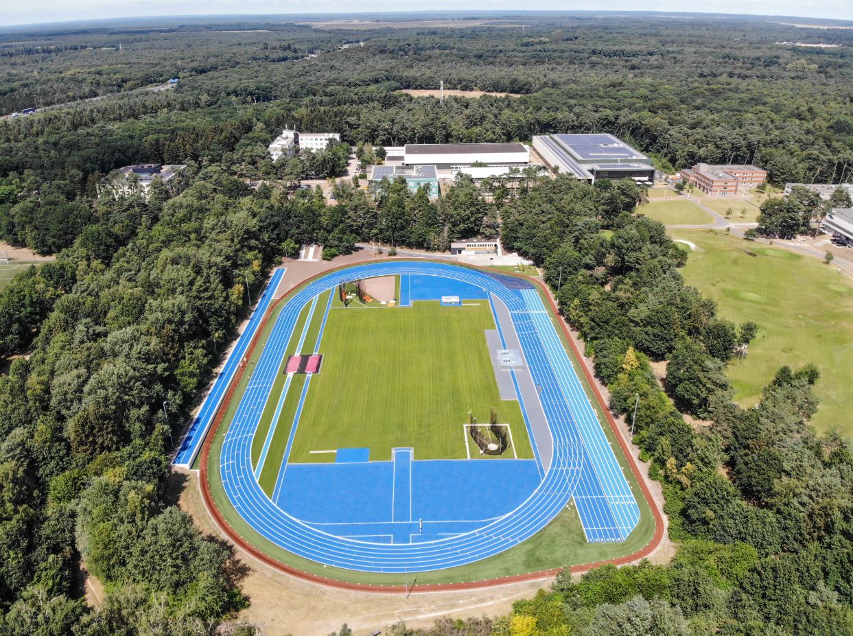 Papendal - Dit enorme sportcentrum is de belangrijkste hub voor de ECSG!